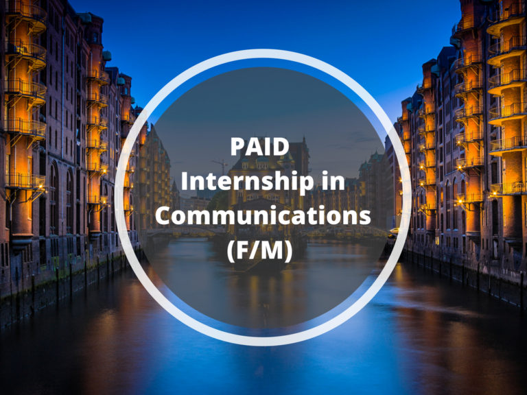 PAID Internship in Communications (F/M) - New paid internships 2024