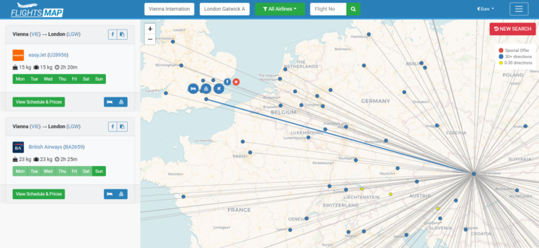 Flightsmap.org - travel tool and flights' map - New paid internships 2024